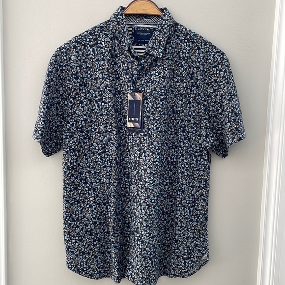 Denim & Flower | Shirts | Sale New Denim And Flower Mens Casual Shirt ...